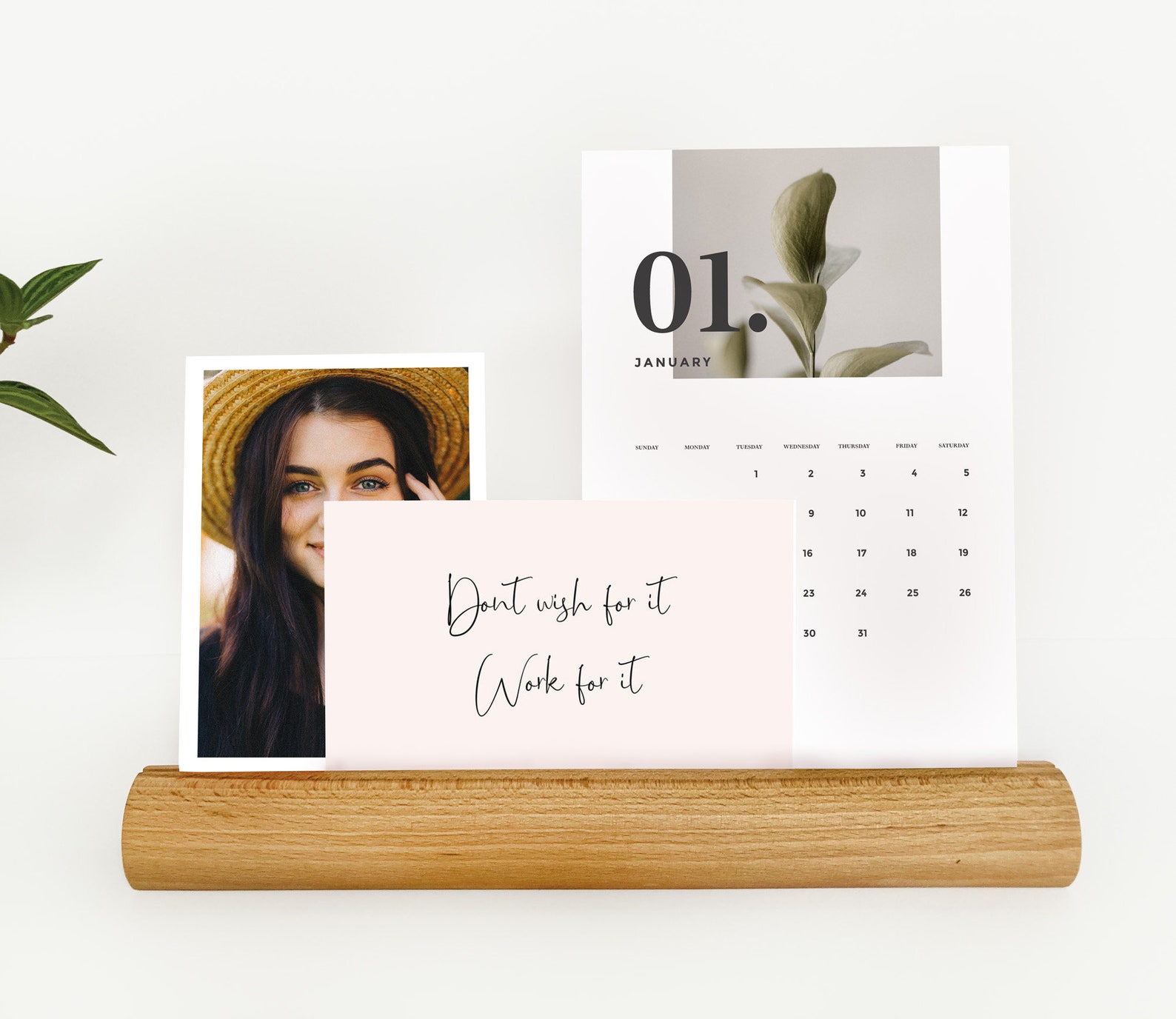 Wood Photo Holder for Table Wooden Picture Ledge Tabletop - Etsy