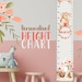 Height Chart for Girl Personalize Growth Chart Ruler Spring - Etsy
