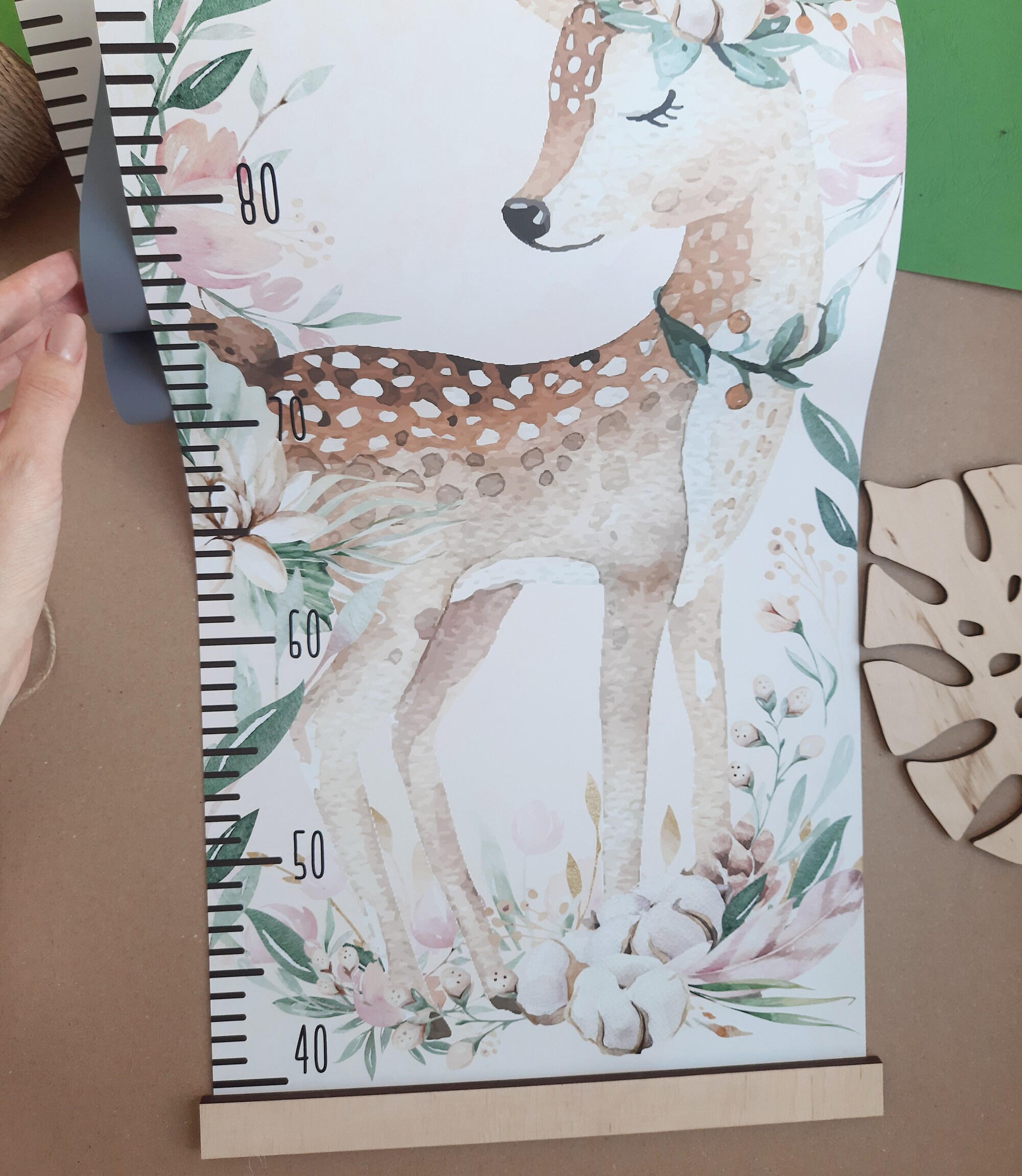 Personalized Growth Chart Girl Vinil Growth Chart - Etsy Australia