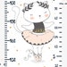 Ballet Height Chart for Girls Ballerina Growth Chart Ballet - Etsy