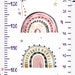 Rainbow Height Chart for Kids Growth Chart Ruler - Etsy