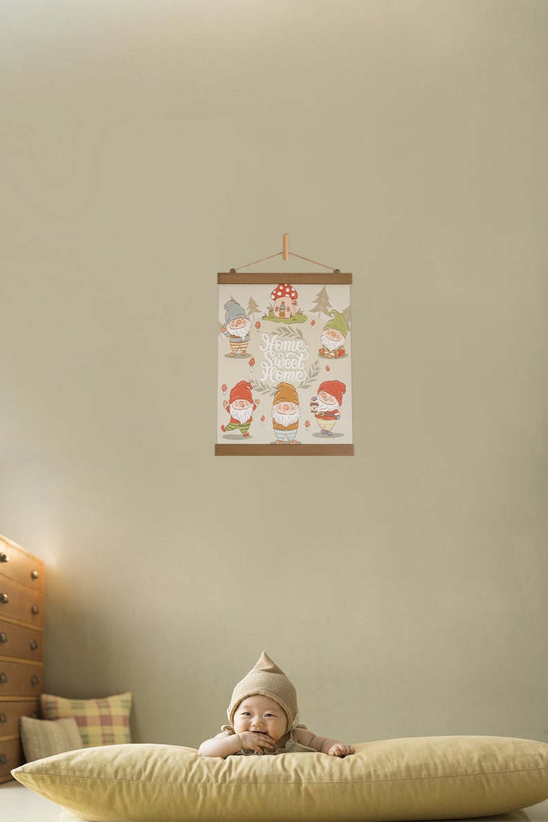 Dwarf Art Print Home Sweet Home Poster Posters for Kids With - Etsy