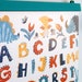 Dinosaur Alphabet Poster ABC Wall Art Dino Nursery Decor Kids - Etsy