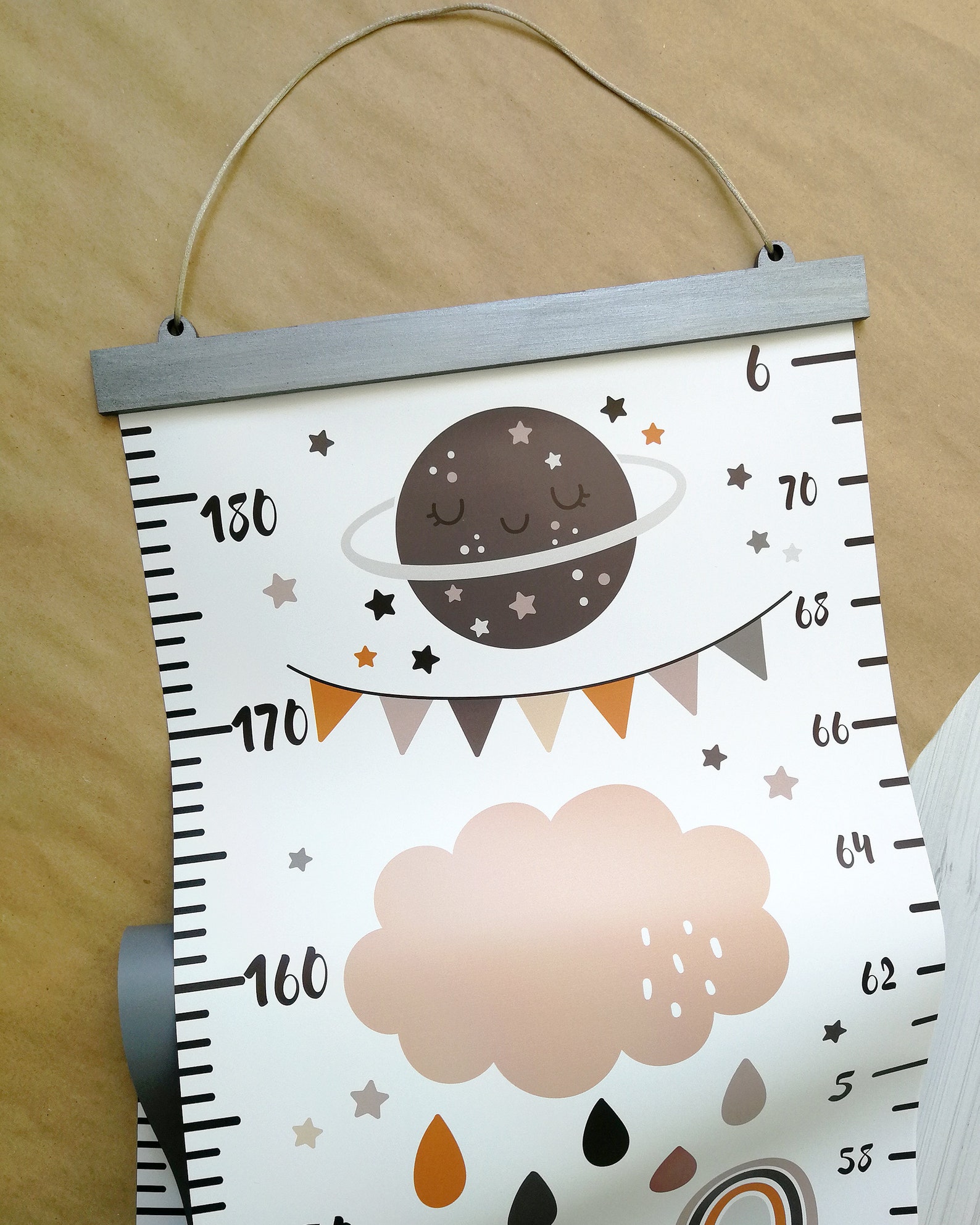 Personalized Growth Chart for Kids Made to Order Vinil Growth | Etsy