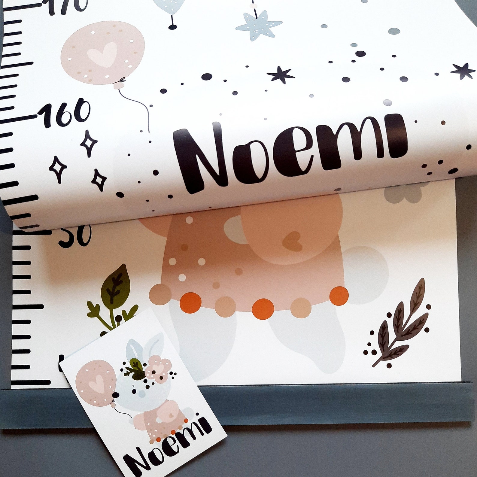 Personalized Growth Chart Girl Vinil Growth Chart | Etsy