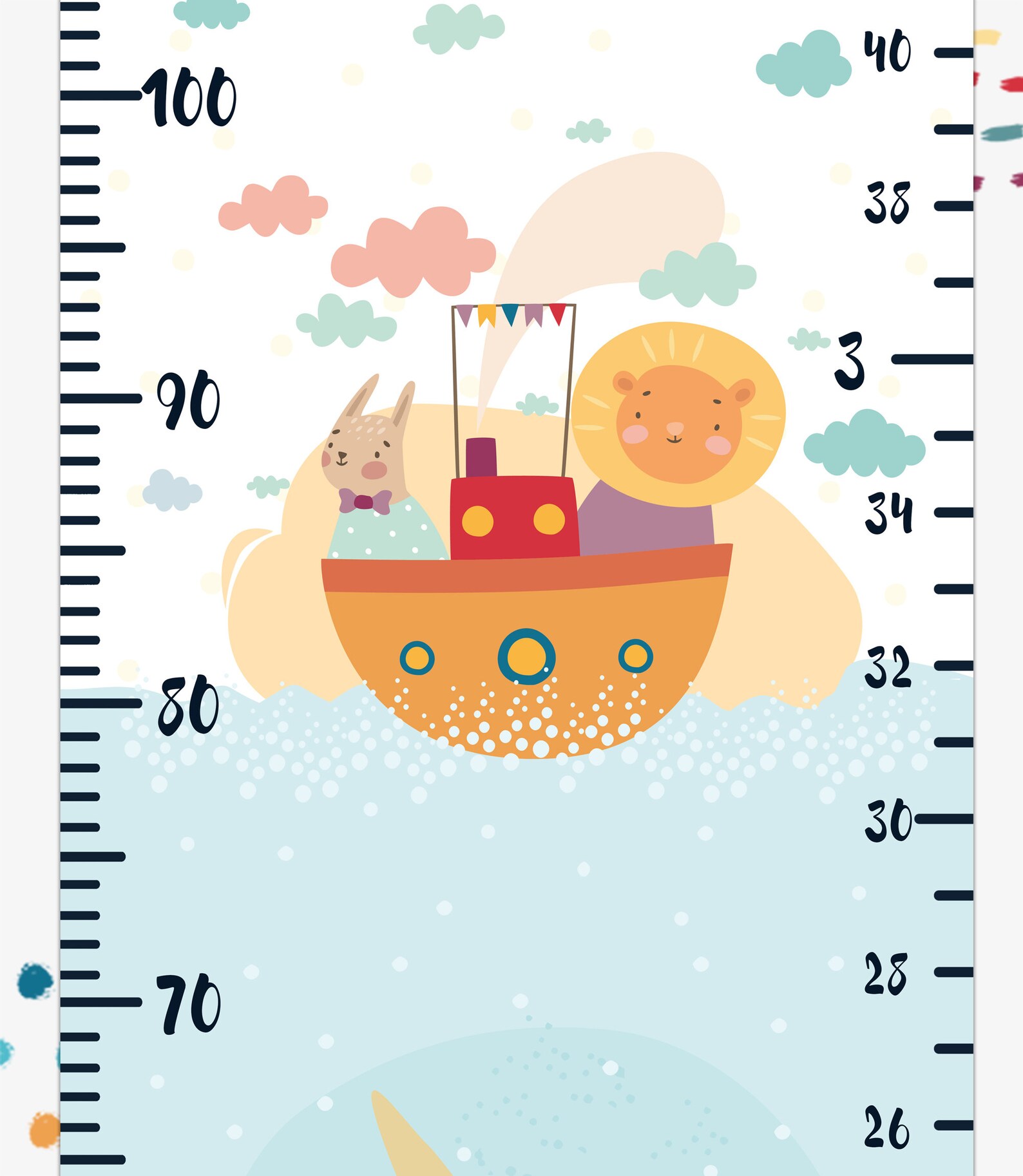 Personalized Growth Chart Height Chart for Kids Adventure - Etsy