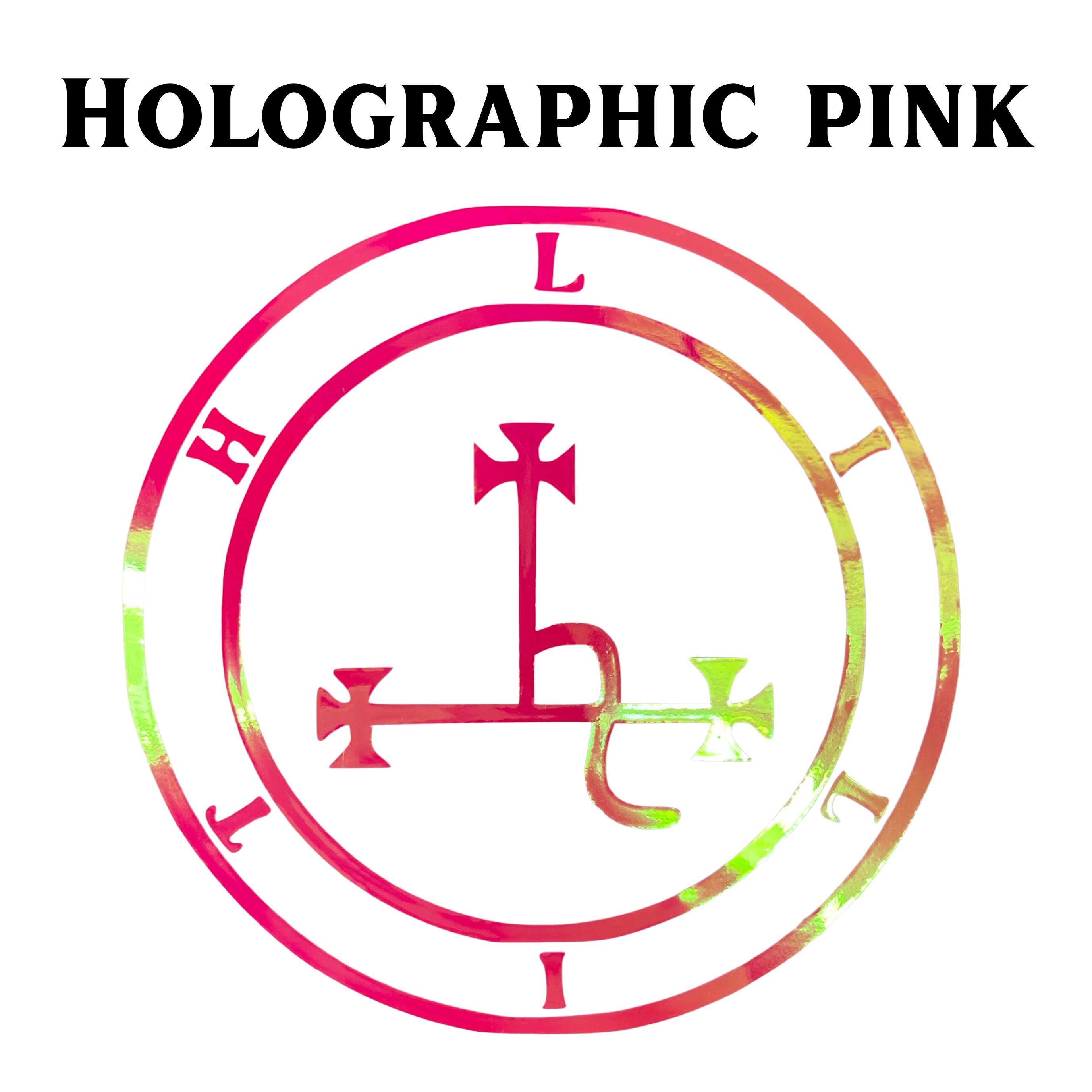 Lilith's Sigil 4" Permanent Vinyl Decal Satanic Stickers, Multiple ...