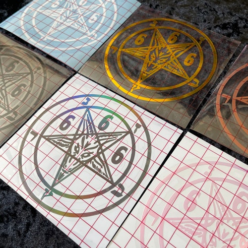 666 Vinyl Sticker Decal - Etsy
