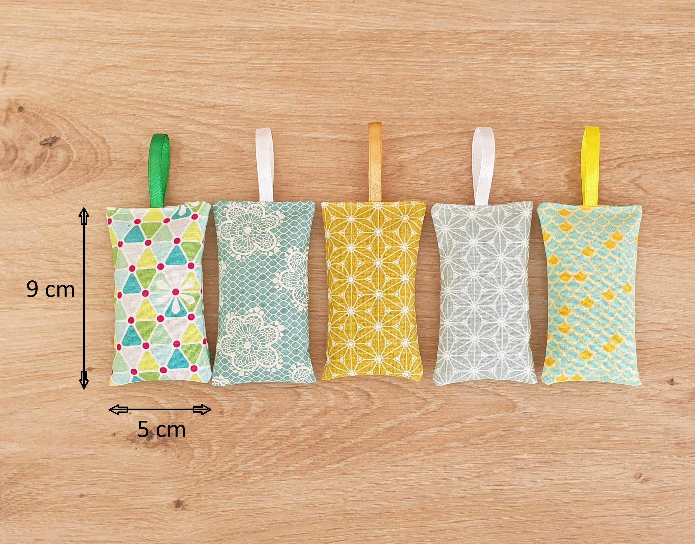 Lavender Scented Sachets Cushions Bags Pouches, Sets of 5, 10 or 20 ...