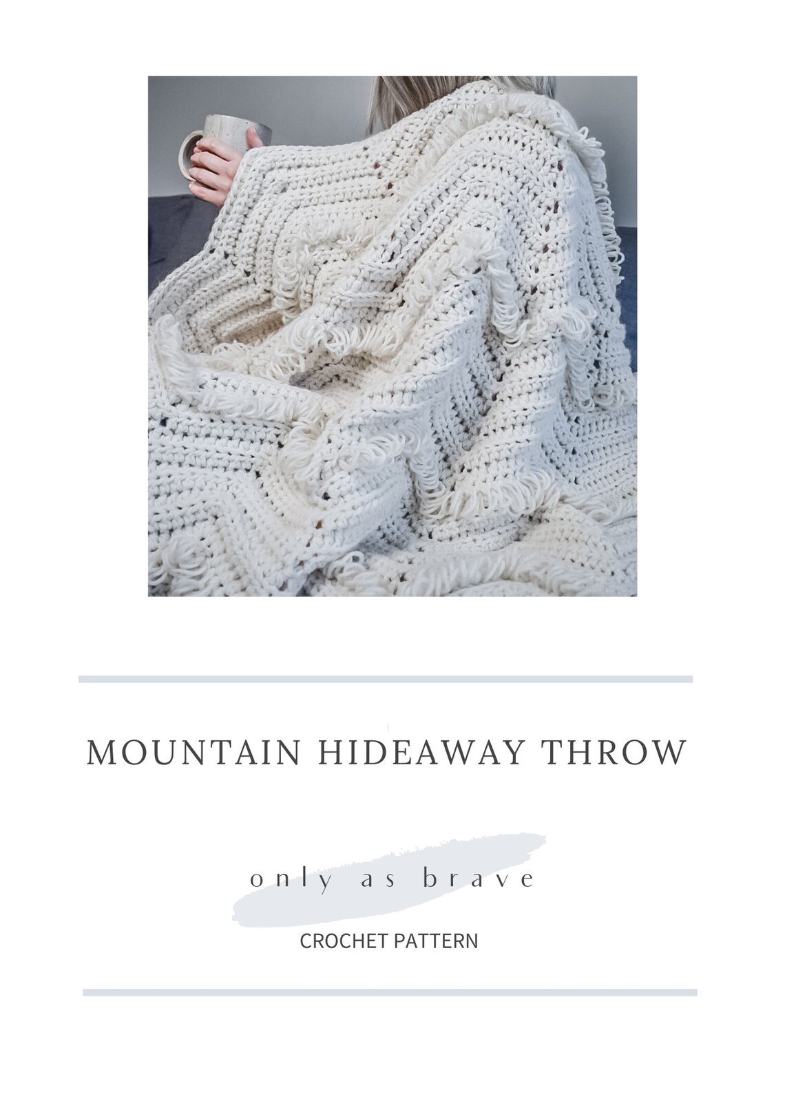 BOHO CROCHET BLANKET Pattern Mountain Hideaway Throw - Etsy