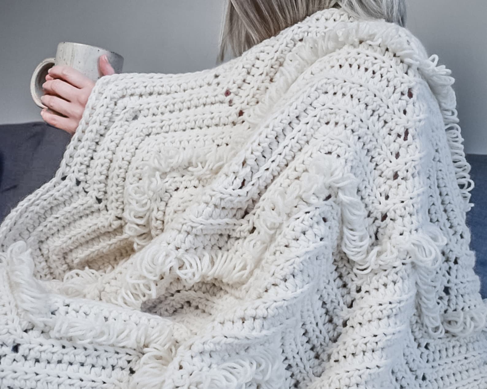 BOHO CROCHET BLANKET Pattern Mountain Hideaway Throw - Etsy