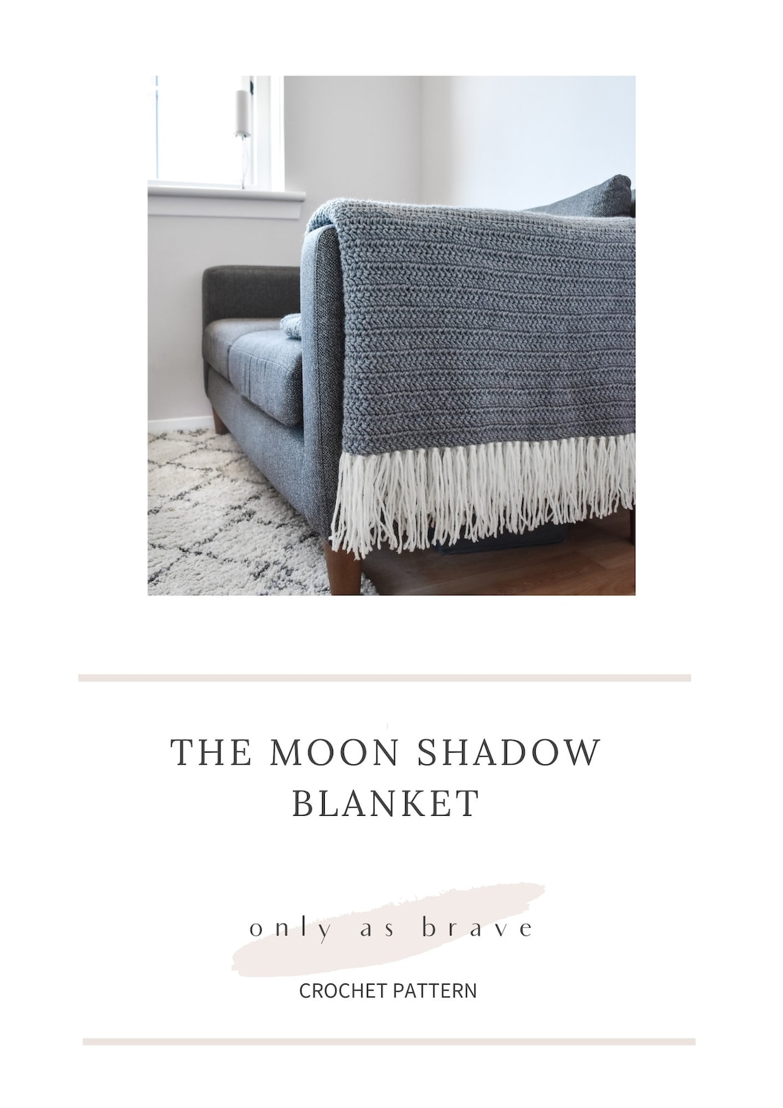 CROCHET PATTERN Moon Shadow Blanket Easy Crochet Pattern - Etsy