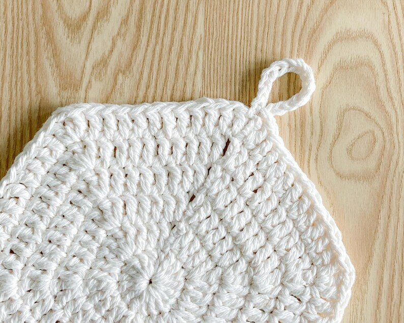 CROCHET PATTERN Trivet Pattern | Cotton Hexagon - Etsy