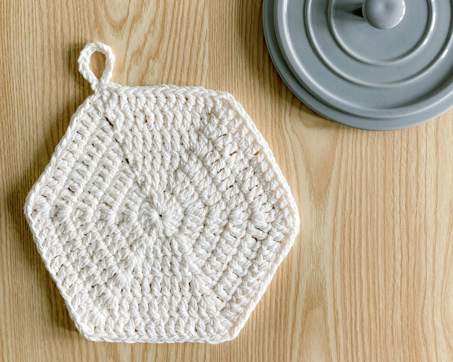 CROCHET PATTERN Trivet Pattern Cotton Hexagon - Etsy