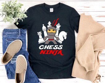 Chess Ninja Shirt - Etsy
