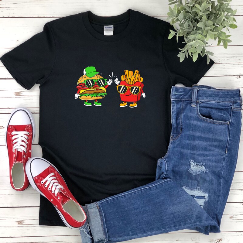 Burger and Fries - Etsy