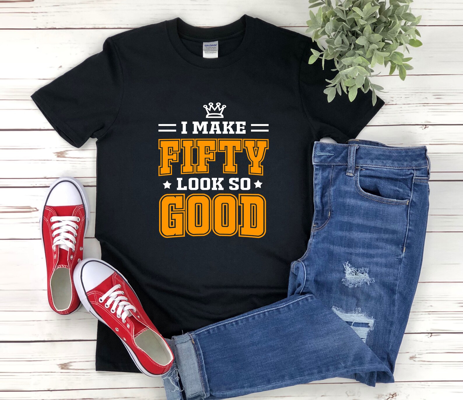 Funny 50th Birthday Shirts, I Make Fifty Look so Good, 50th Bday Shirt ...