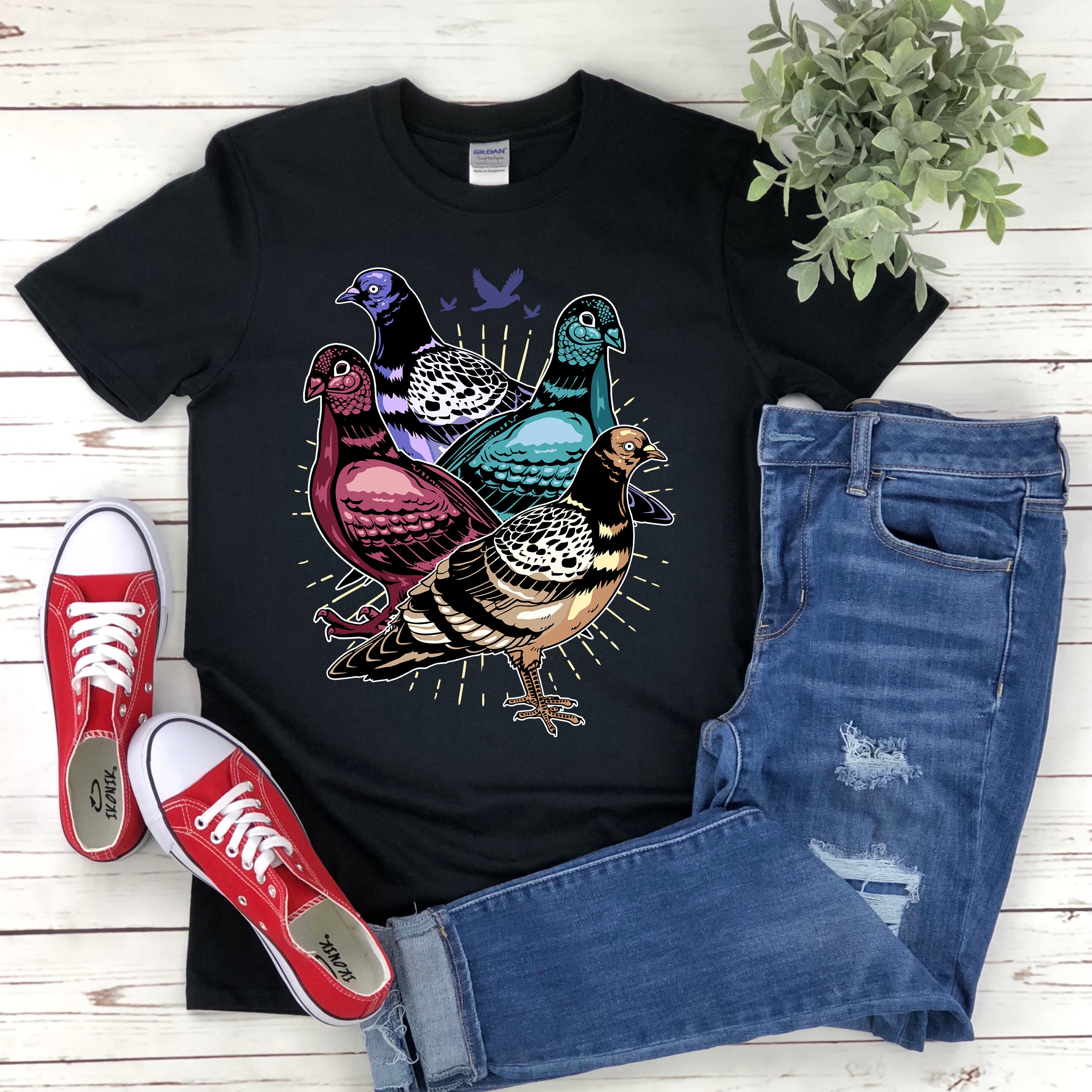 Racing Pigeon, Pigeons Shirts, Pigeon Shirt, Pigeon Gift Dad, Pigeon ...