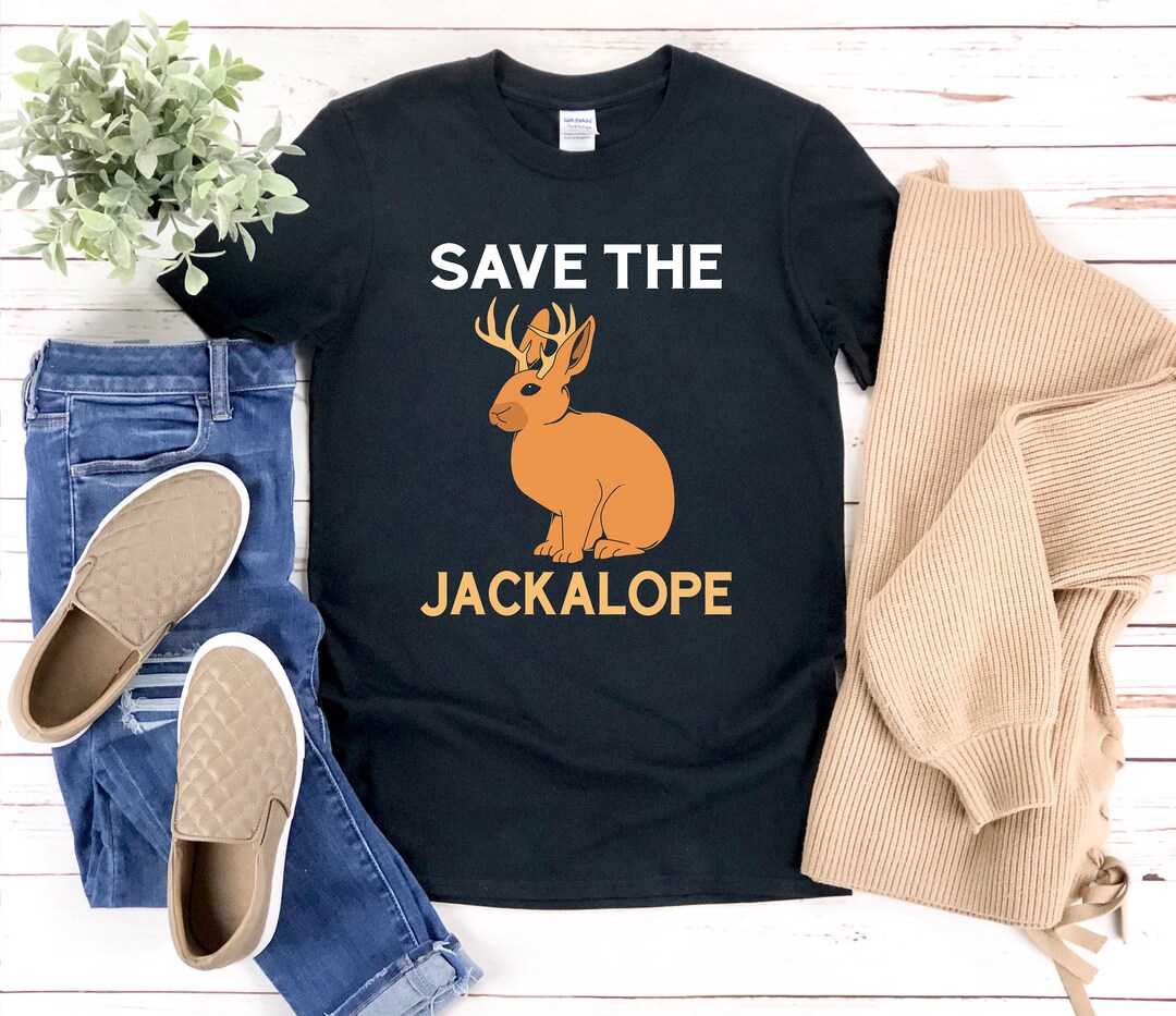 Save The Jackalope, Funny Jackalope, Jackalope Shirt, Cryptid Shirt, Mythical Creatures Shirt ...