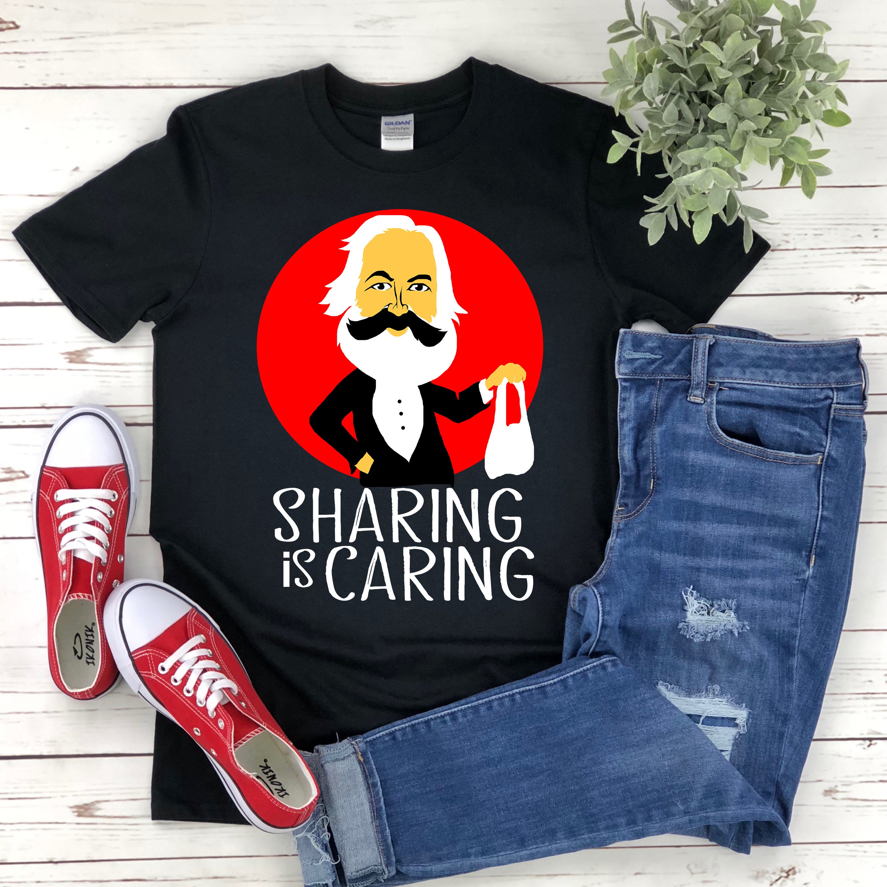 Sharing is Caring Karl Marx Shirt Communist Shirt Funny Marx - Etsy