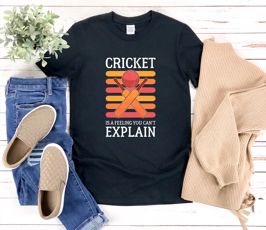 Retro Cricket Shirt, Cricket T Shirt, Gifts for Cricket Players ...