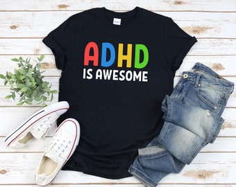 Adhd Awareness T Shirts - Etsy
