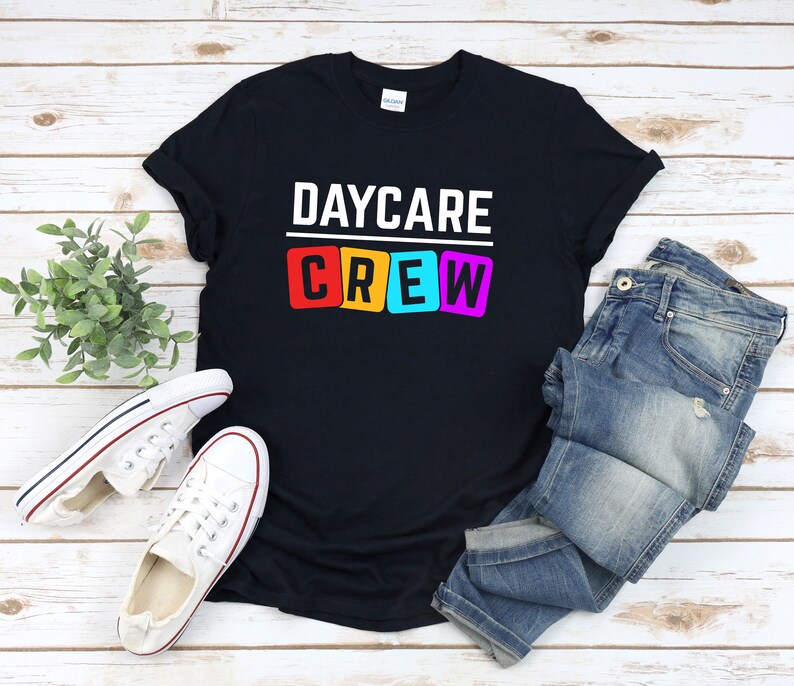 Daycare Crew, Daycare Provider Shirt, Daycare Teacher Shirt, Daycare ...