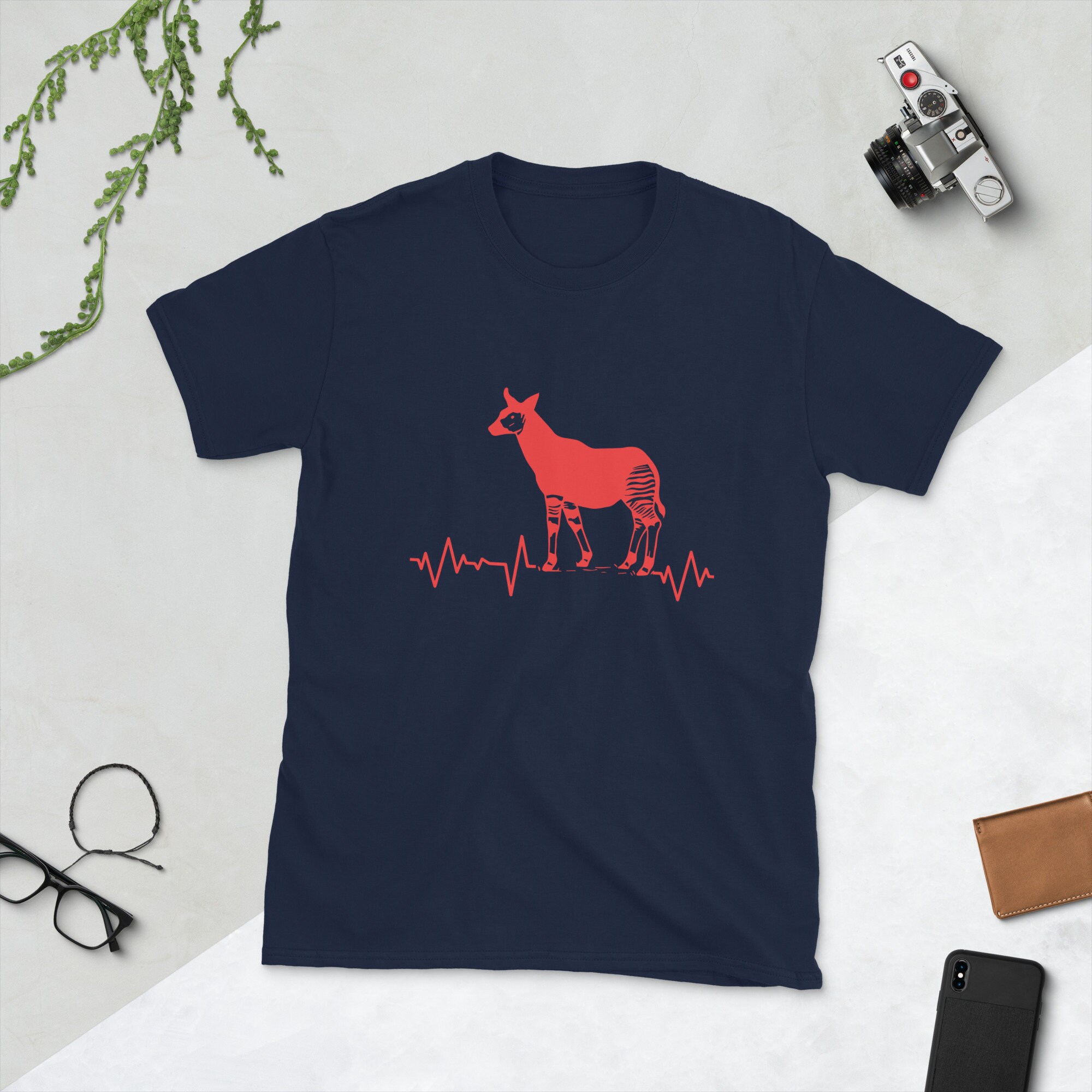 Okapi Shirt, Okapi Heartbeat, I Love Animals Tshirt, Okapi Lover ...