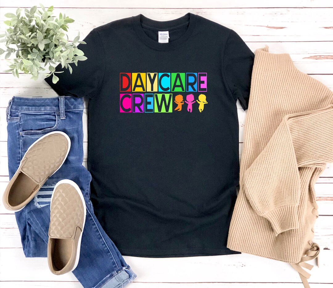 Daycare Crew Shirt, Preschool Crew Shirt, Daycare Provider Shirt ...