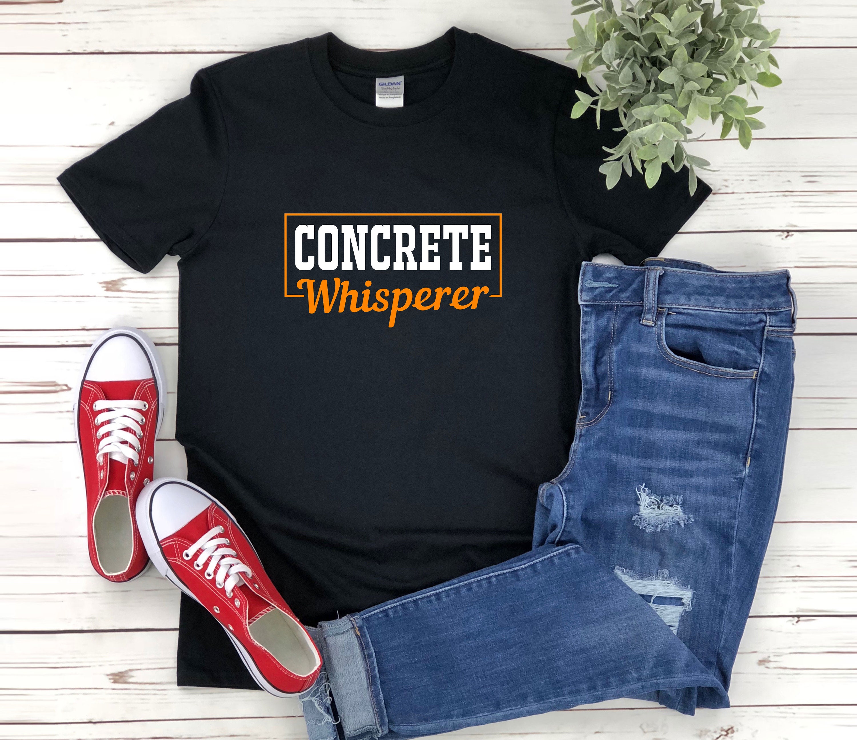Construction Shirt Funny, Concrete Whisperer, Concrete Shirt ...