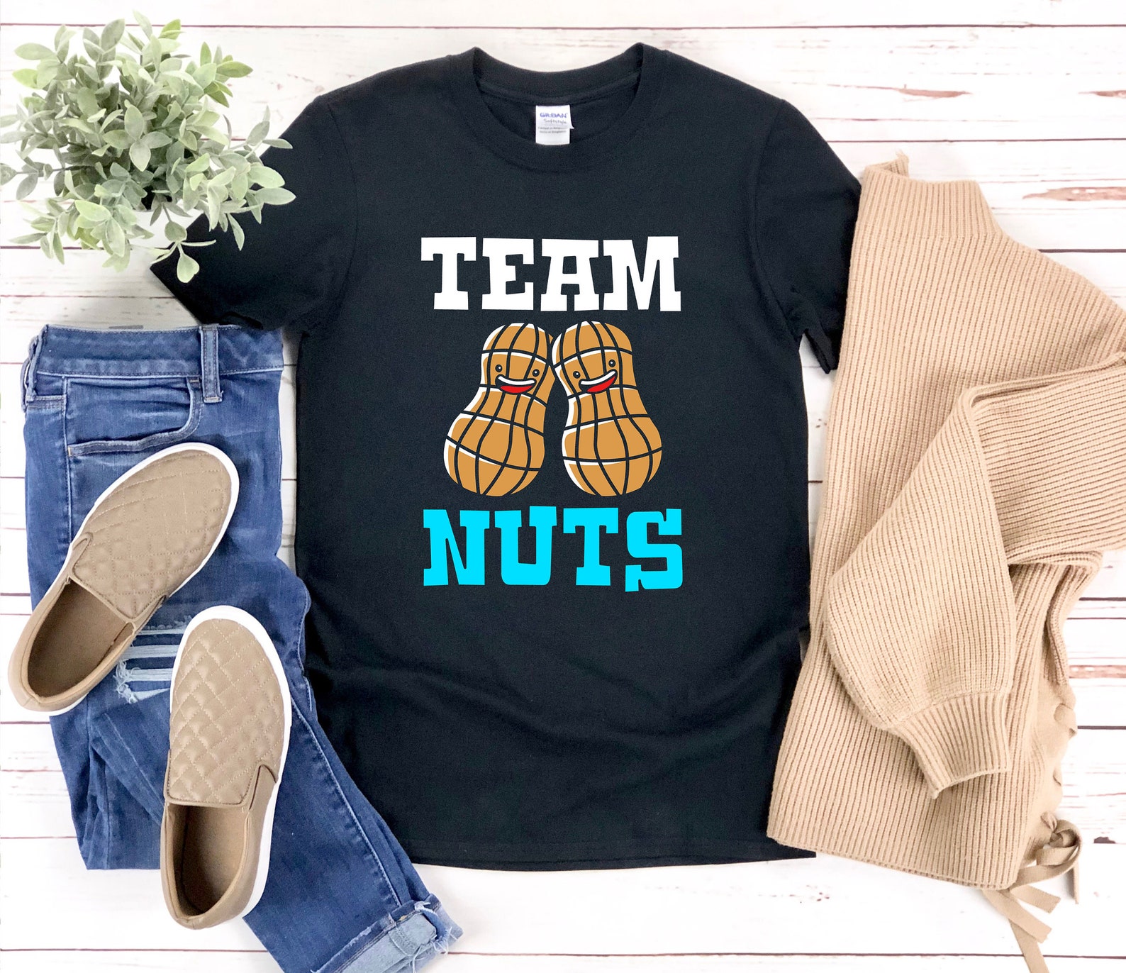 Team Nuts Shirt Gender Reveal Shirt Team Boy Shirt Baby - Etsy