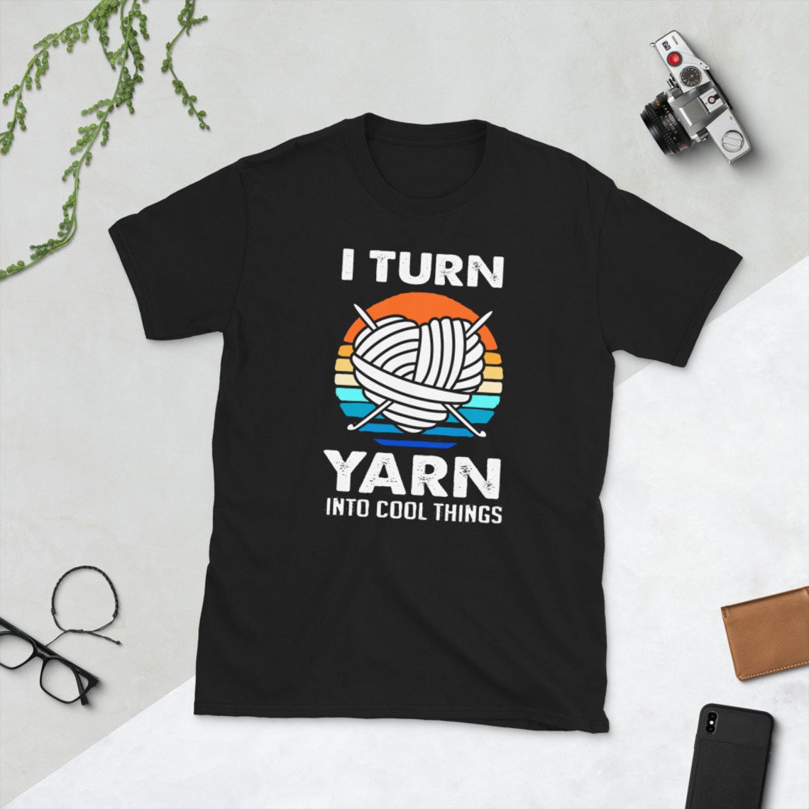 Retro Yarn Funny Yarn Yarn Shirt Yarn Lover Gift Knitting - Etsy UK