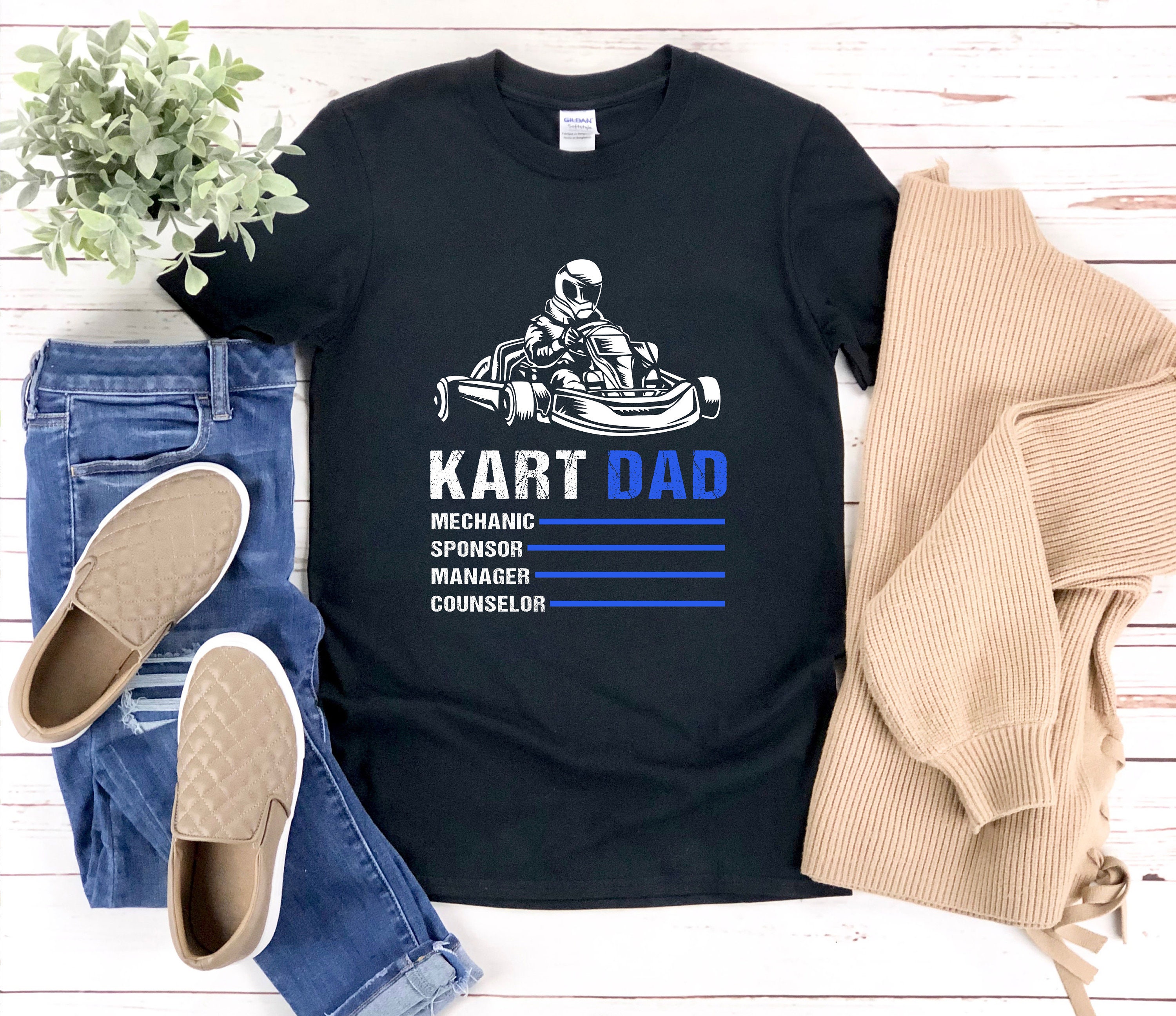 Racing Dad Shirt, Fathers Day Racing Shirt, Go Kart Dad, Race Dad Shirt ...