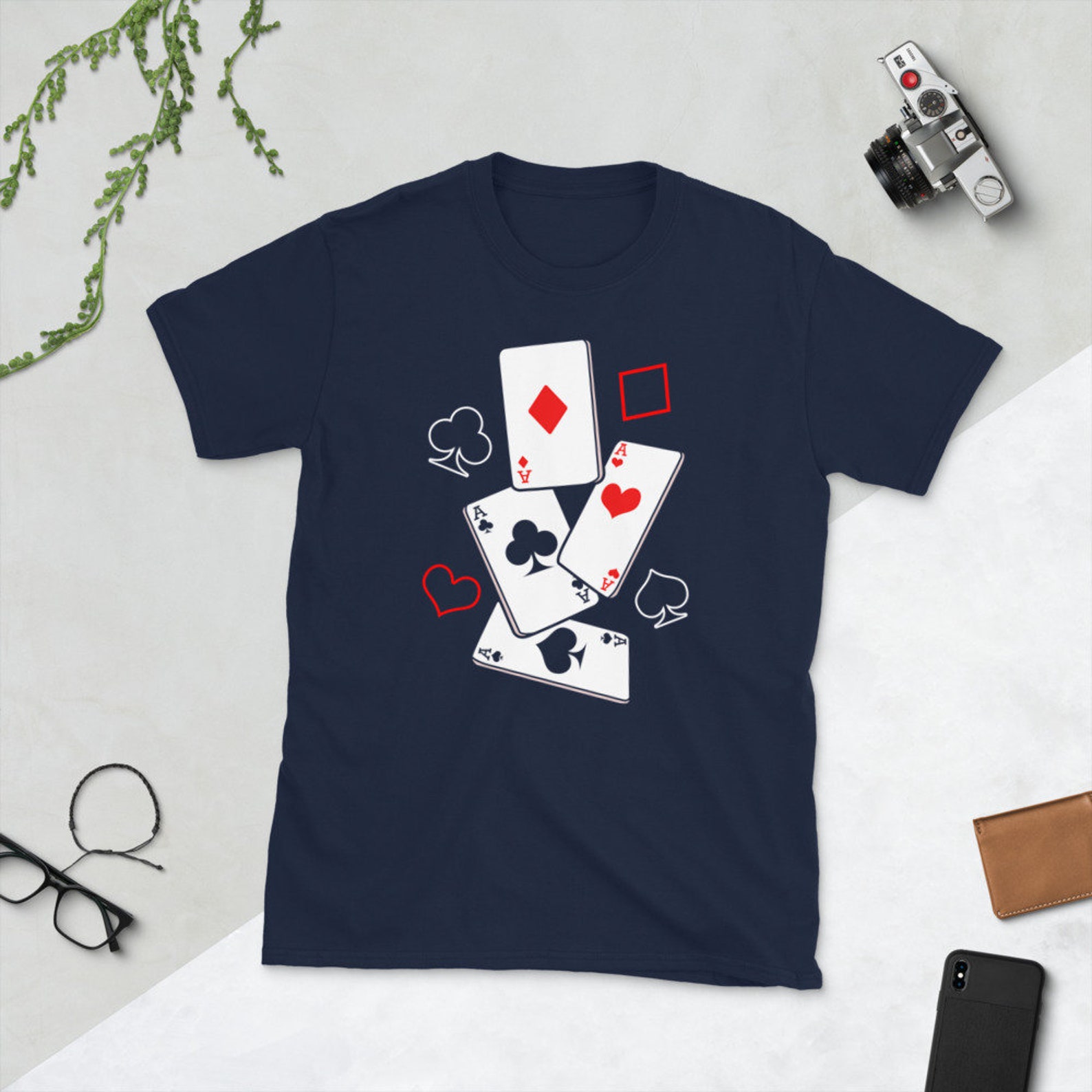 Poker Shirt, Casino Shirt, Gambling Shirt, Card Game Shirt, Poker ...