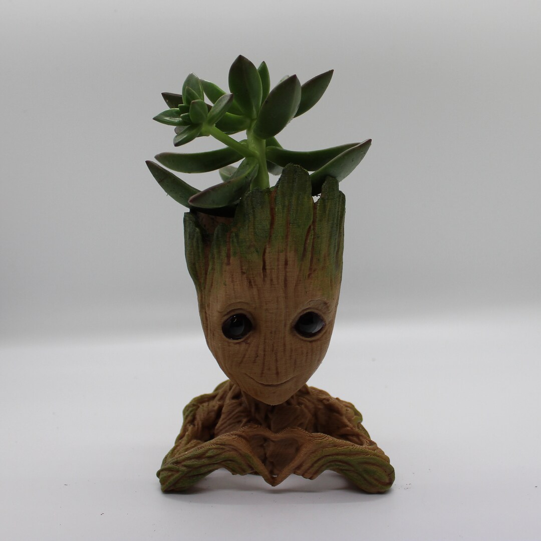 Baby Groot Planter Succulent Planter 3D Printed - Etsy