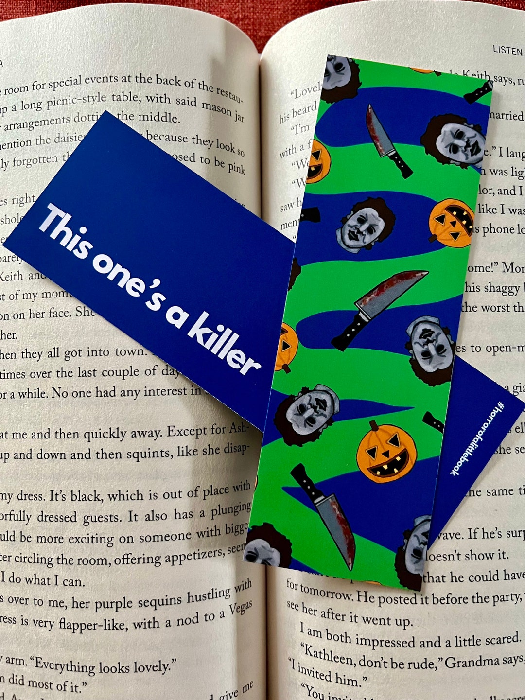 This One’s A Killer - Halloween - Horror Themed Bookmark - Etsy