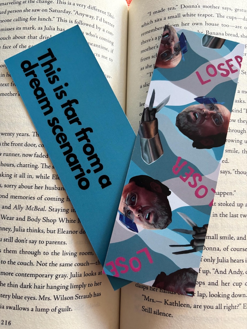 Nick Cage Horror Movie Bookmarks - Longlegs, Mandy, Wicker Man - Etsy