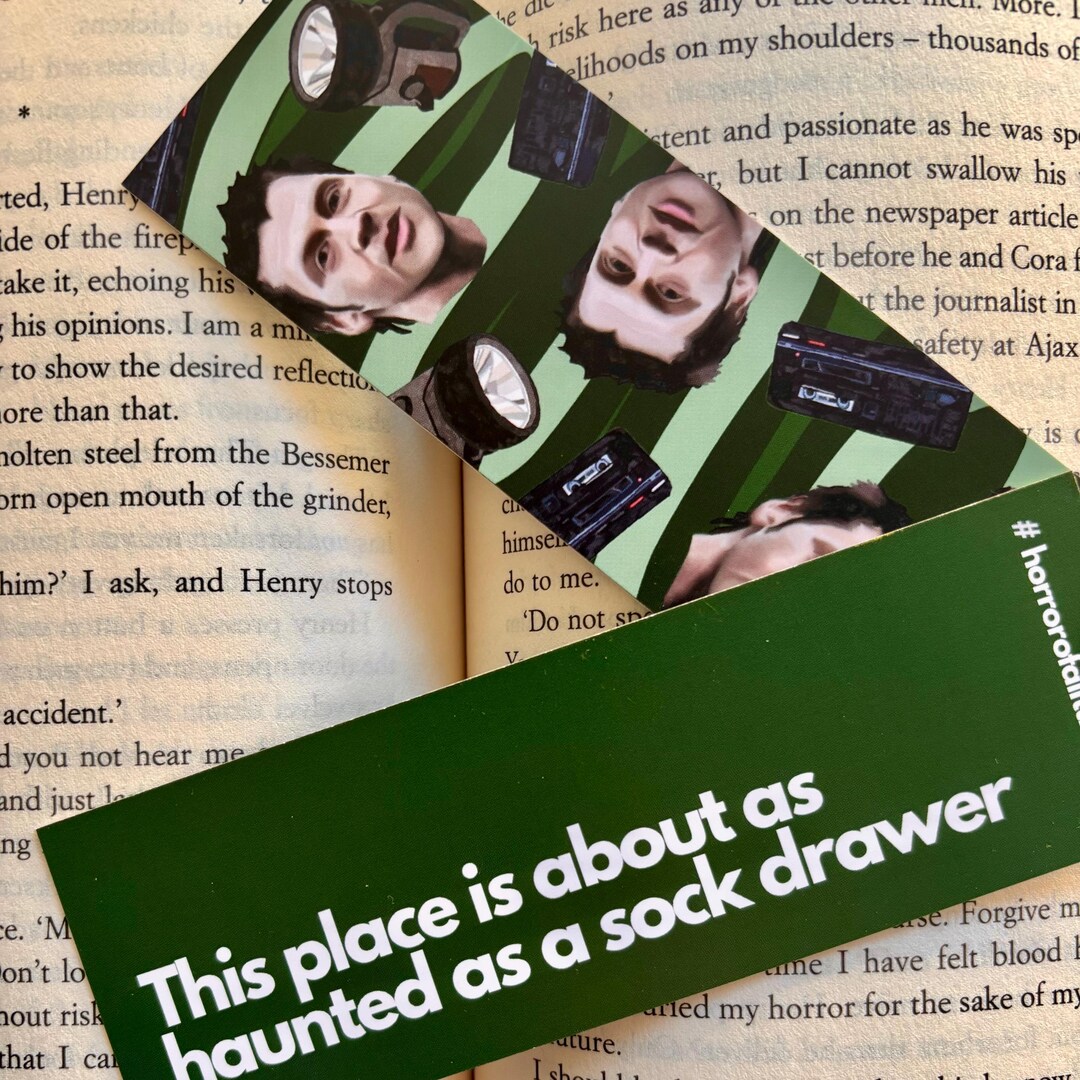 As Haunted as a Sock Drawer - Grave Encounters - Horror Themed Bookmark ...