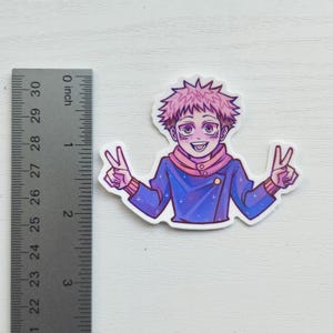 Jujutsu Anime JJK Matte Stickers - Etsy