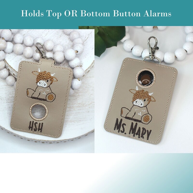 Lanyard Badge Holder Cow - Etsy