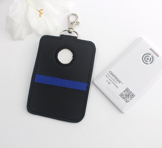 Alarm ID Badge Holder Alarm Holder Key Ring Vertical ID Card - Etsy