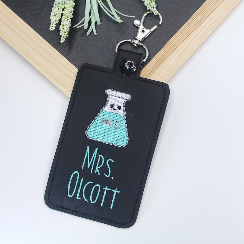 Chemistry Card Holder - Etsy