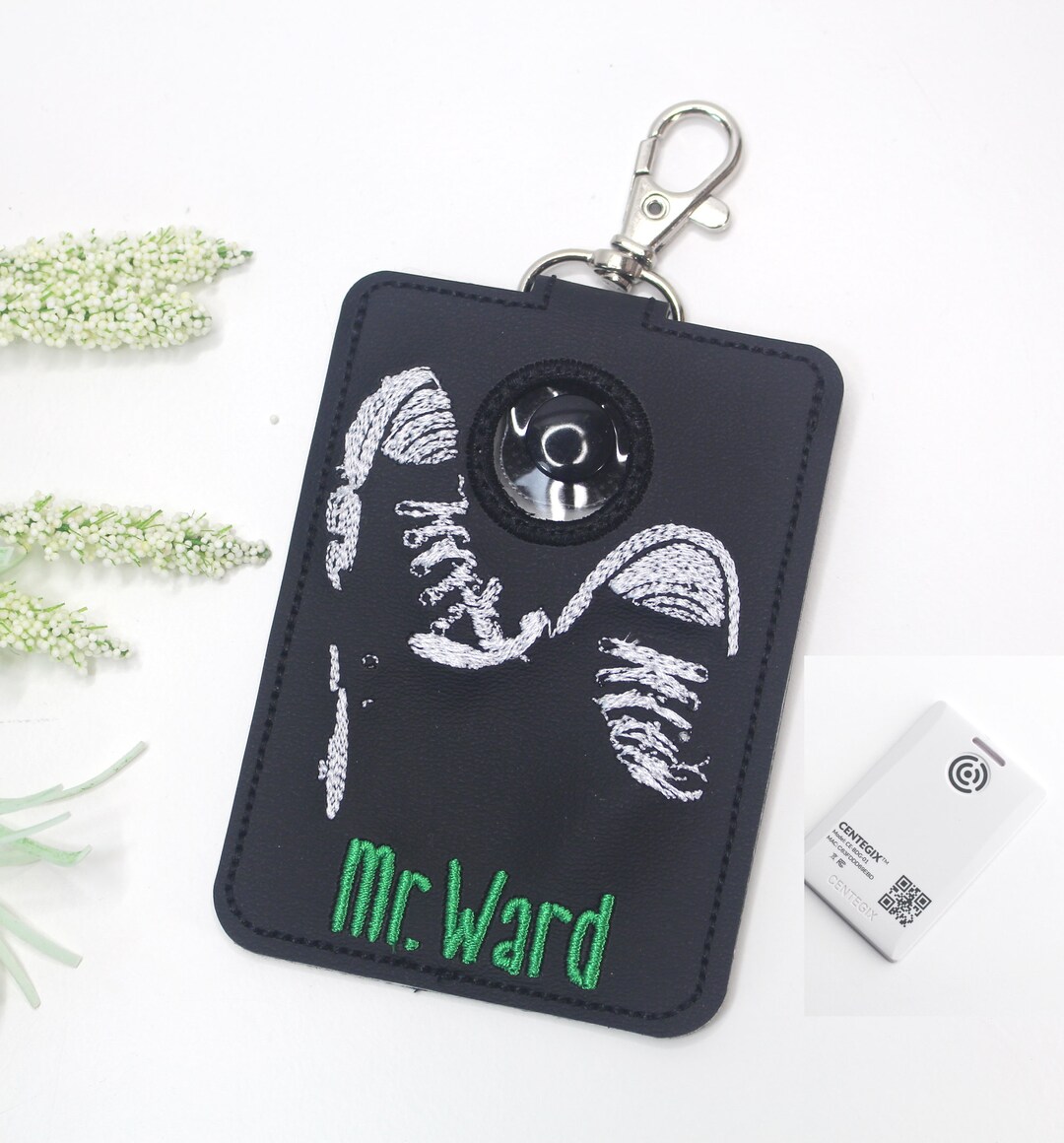 Alarm ID Badge Holder, Alarm Holder Key Ring, Personalized Pencil ...