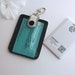 Alarm ID Badge Holder, Alarm Holder Key Ring, Vertical ID Card Case ...