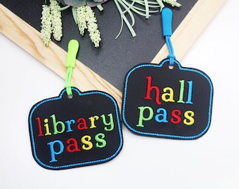 Library Pass - Etsy