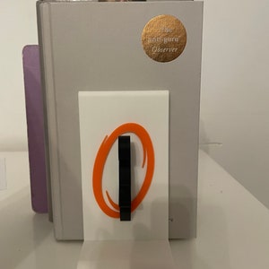 Portal 2 Book Shelf Stand Pair \ Bookshelf Stands \ Bookend Stands - Etsy