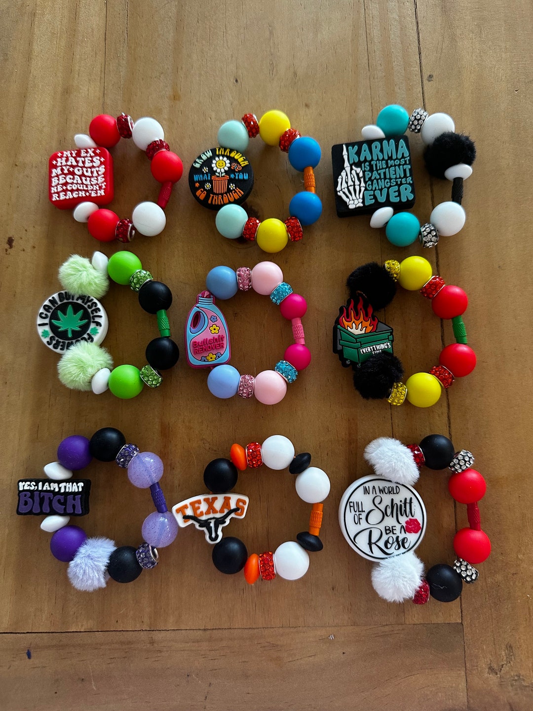 Stanley Cup Charms for Women,tumbler Handle Charm, Silicon Bead Tag ...