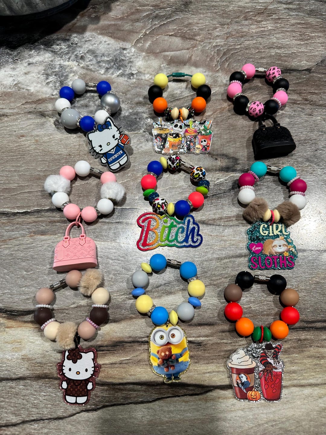 Stanley Cup Charms for Women,tumbler Handle Charm, Silicon Bead Tag ...