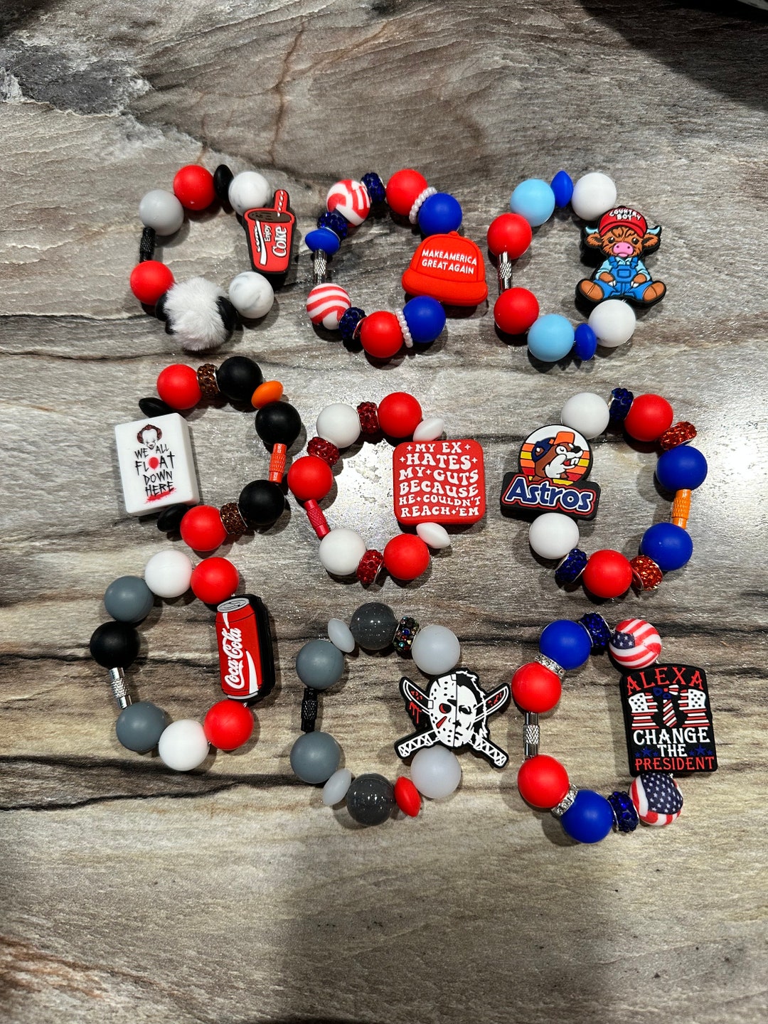 Stanley Cup Charms for Women,tumbler Handle Charm, Silicon Bead Tag ...