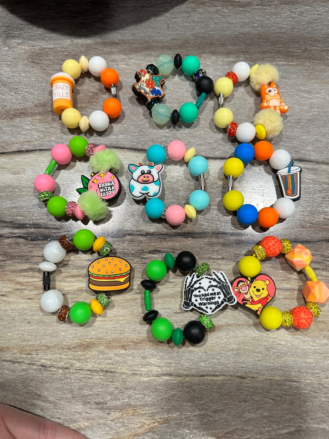 Stanley Cup Charms for Women,tumbler Handle Charm, Silicon Bead Tag ...